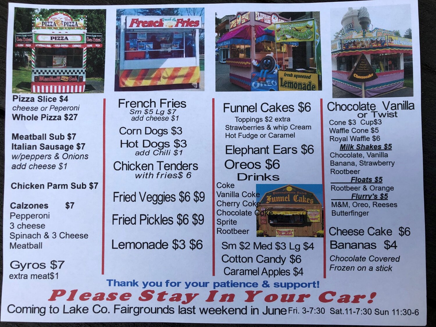 OHIO'S DRIVE-THRU FAIR FOOD EVENTS - My Ohio Fun